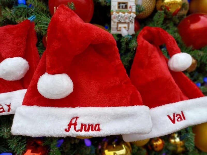 Personalized Santa Hats and Christmas Ornaments from Personalization ...