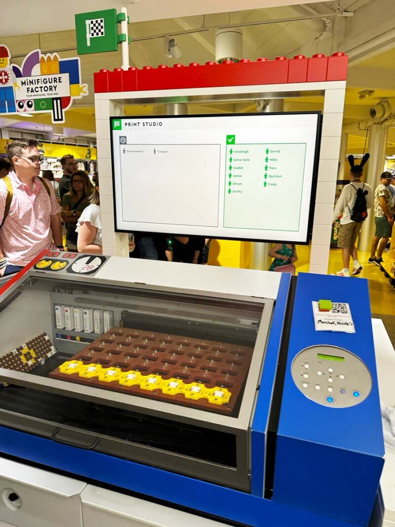 My Unforgettable Experience at LEGO Minifigure Factory in Orlando ...