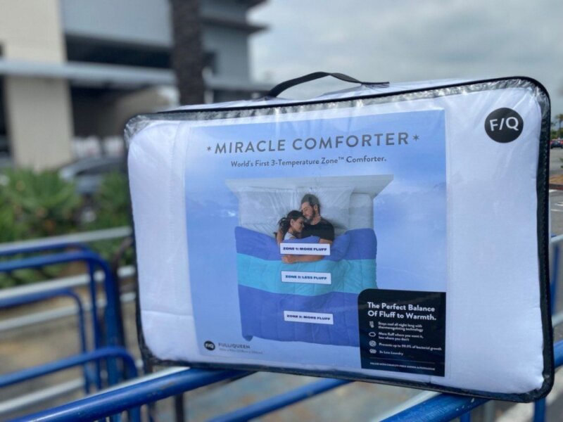 Miracle Comforter. World’s First 3-Temperature Zone Comforter. Read My ...