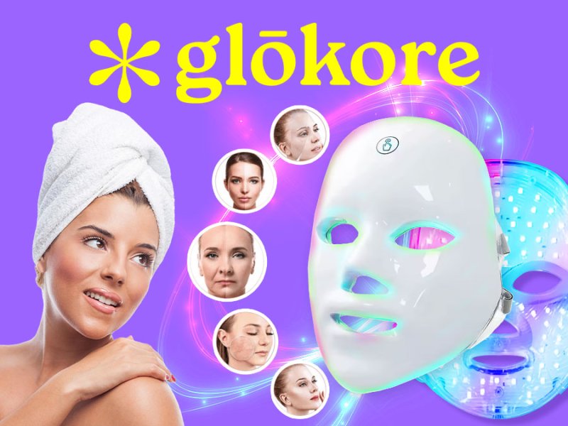 Glokore Face Mask Review: The Truth About This Red Light Therapy Trend ...
